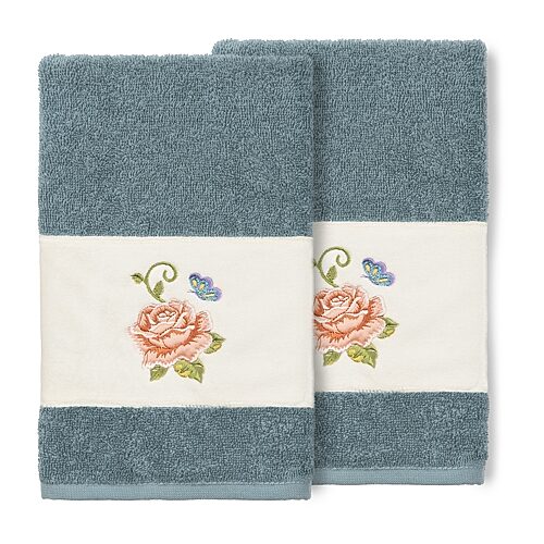 Click here for Linum Home Textiles Rebecca 2-pc. Embellished Hand... prices