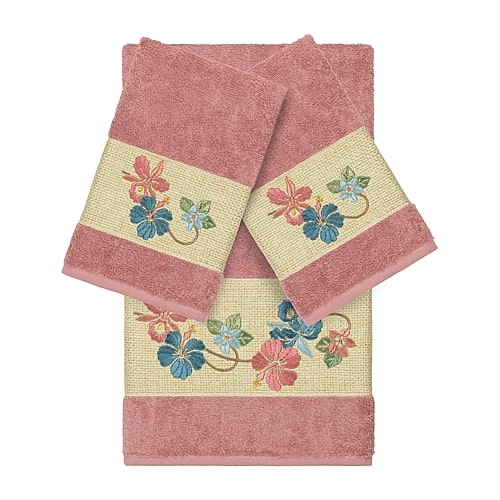 Click here for Linum Home Textiles Caroline Embellished 3-pc. Bat... prices
