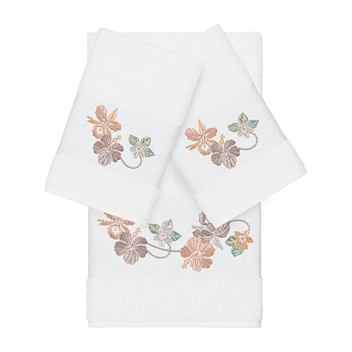 Click here for Linum Home Textiles Caroline Embellished 3-pc. Bat... prices