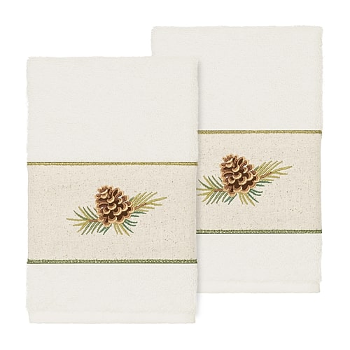 Click here for Linum Home Textiles Pierre Embellished 2-pc. Embel... prices