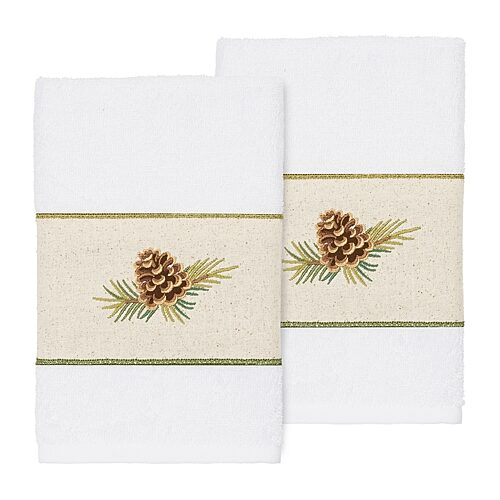 Click here for Linum Home Textiles Pierre Embellished 2-pc. Embel... prices