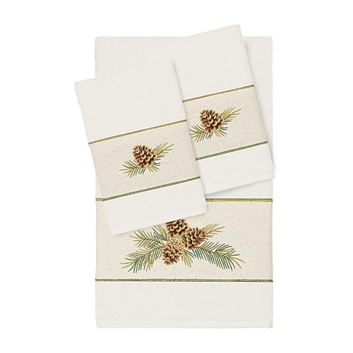 Click here for Linum Home Textiles Pierre Embellished 3-pc. Bath... prices
