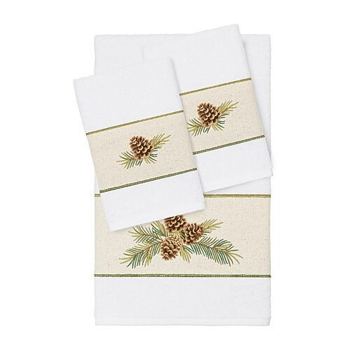 Click here for Linum Home Textiles Pierre Embellished 3-pc. Bath... prices