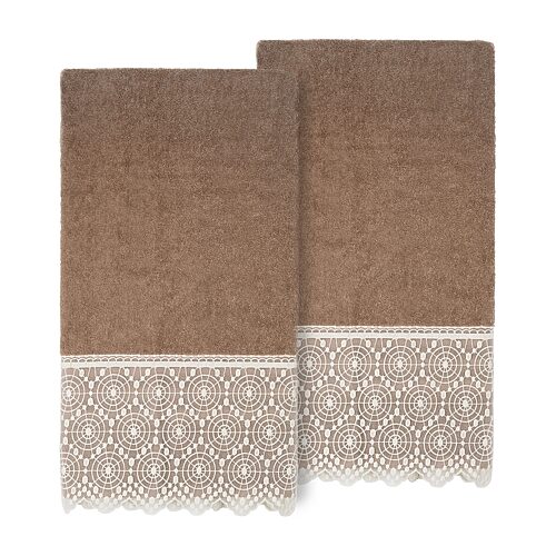Click here for Linum Home Textiles Arian Embellished 2-pc. Embell... prices