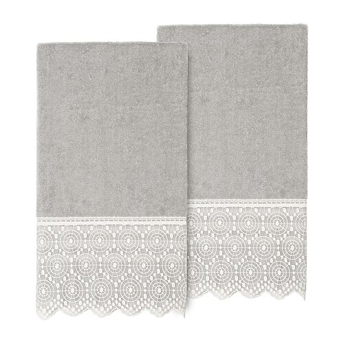Click here for Linum Home Textiles Arian Embellished 2-pc. Embell... prices
