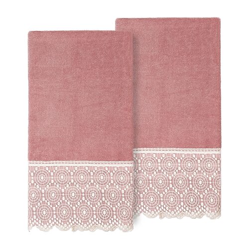 Click here for Linum Home Textiles Arian Embellished 2-pc. Embell... prices