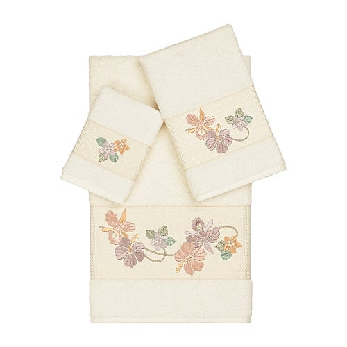 Click here for Linum Home Textiles Caroline Embellished 3-pc. Bat... prices