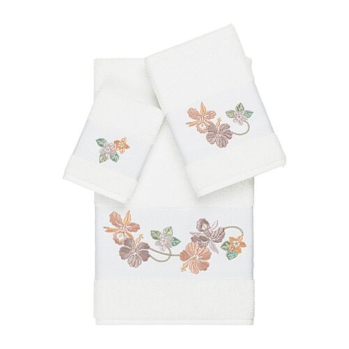 Click here for Linum Home Textiles Caroline Embellished 3-pc. Bat... prices