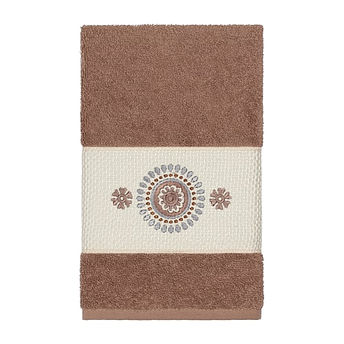 Click here for Linum Home Textiles Isabelle Embellished Hand Towe... prices