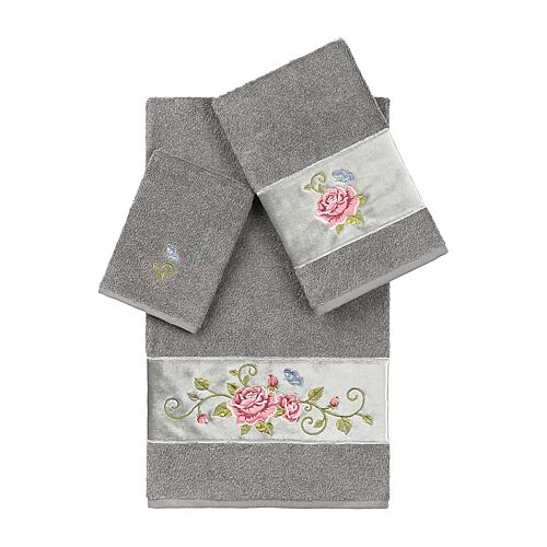 Click here for Linum Home Textiles Rebecca Embellished 3-pc. Bath... prices