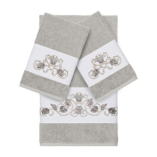 Click here for Linum Home Textiles Bella Embellished 3-pc. Bath T... prices