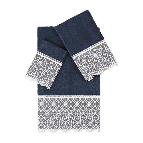 Click here for Linum Home Textiles Arian Embellished 3-pc. Bath T... prices