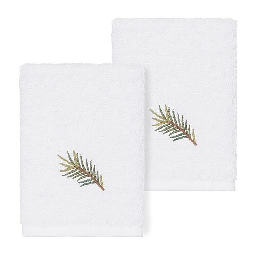Click here for Linum Home Textiles Pierre 2-pc. Embellished Washc... prices