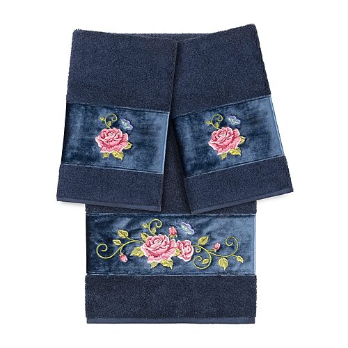 Click here for Linum Home Textiles Rebecca Embellished 3-pc. Bath... prices