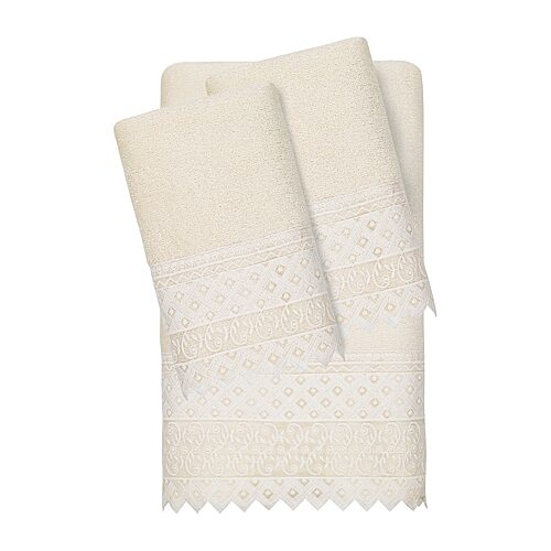 Click here for Linum Home Textiles Aiden Embellished 3-pc. Bath T... prices