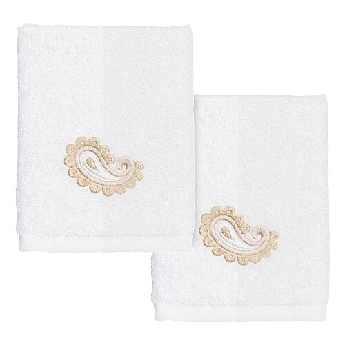 Click here for Linum Home Textiles Mackenzie Embellished 2-pc. Em... prices