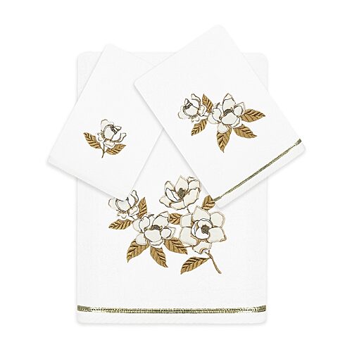 Click here for Linum Home Textiles Maggie Embellished 3-pc. Bath... prices