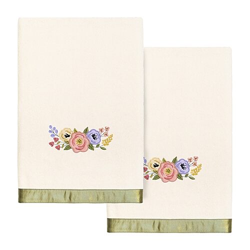 Click here for Linum Home Textiles Verano Embellished 2-pc. Embel... prices