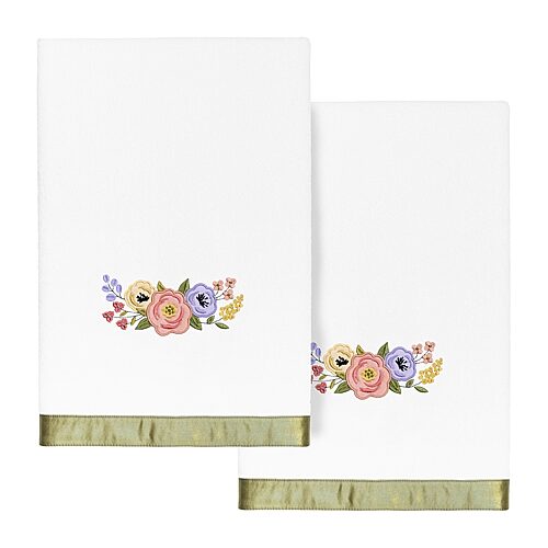 Click here for Linum Home Textiles Verano Embellished 2-pc. Embel... prices