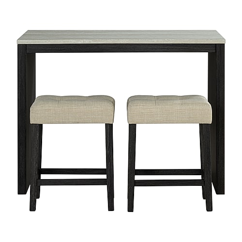 Furniture Of America Tarr Tufted Bar Set  One Size  Beige