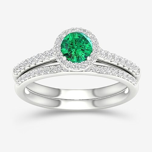 Click here for Modern Bride Gemstone Womens 1/3 CT. T.W. Lead Gla... prices