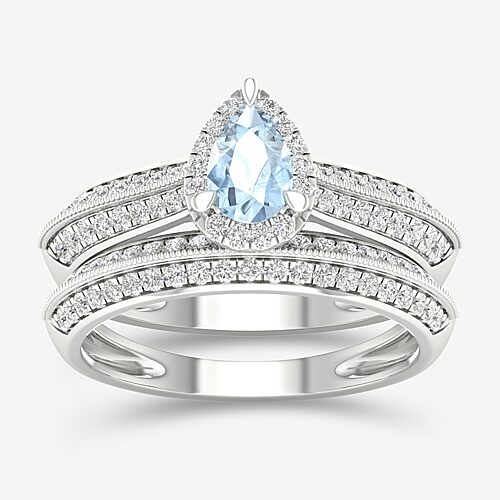 Click here for Modern Bride Gemstone Womens 1/2 CT. T.W. Genuine... prices