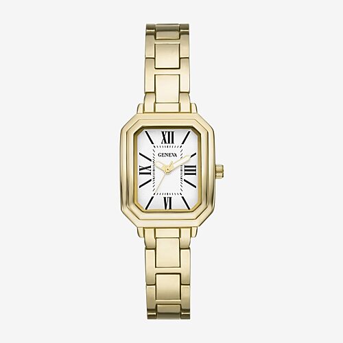 Click here for Geneva Womens Gold Tone Bracelet Watch Fmdjm289  O... prices