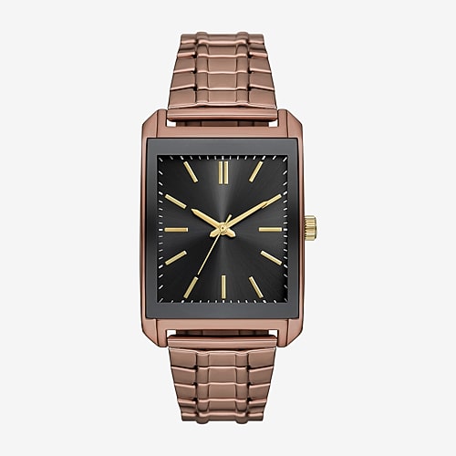 Click here for Mens Brown Stainless Steel Expansion Watch Fmdjo29... prices