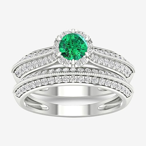 Click here for Modern Bride Gemstone Womens 1/2 CT. T.W. Genuine... prices