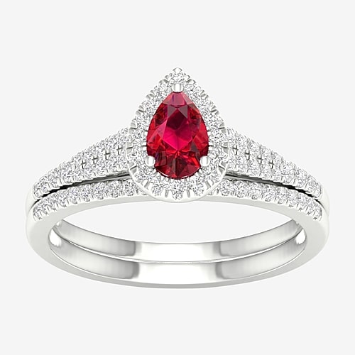 Click here for Modern Bride Gemstone Womens 1/3 CT. T.W. Lead Gla... prices