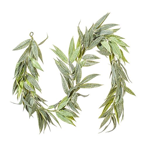 Click here for Vickerman 6 Green Muddy White Willow Garland X 30... prices