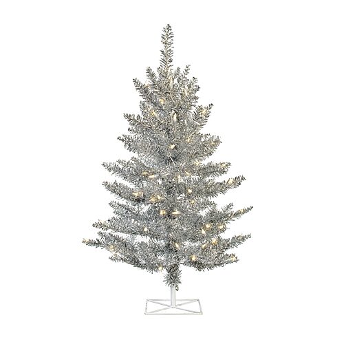 Click here for Vickerman Pre-Lit Christmas Tree  One Size  Silver prices