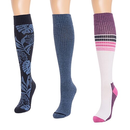 Click here for Muk Luks Compression Socks Womens  One Size Fits M... prices