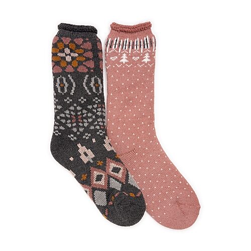 Click here for Muk Luks Womens Tall Heat Retainers 2 Pair Pack -... prices