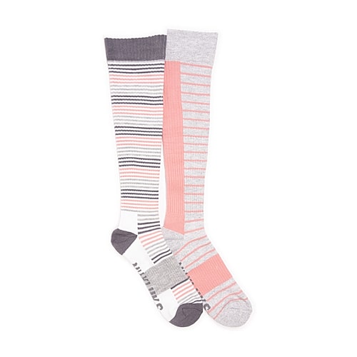 Click here for Muk Luks Womens 2 Pair Pack Cotton Compression Kne... prices