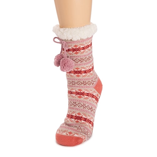 Click here for Muk Luks Womens 1 Pair Slipper Socks  Small-medium... prices