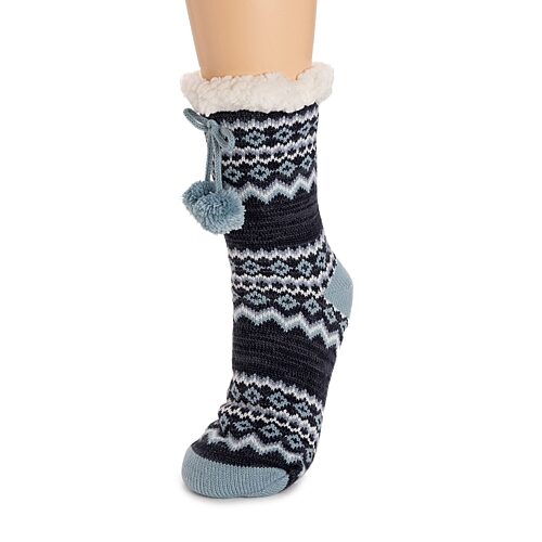 Click here for Muk Luks Womens 1 Pair Slipper Socks  Large-x-larg... prices