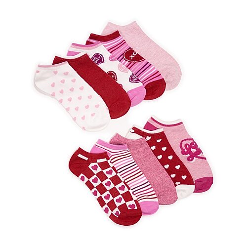 Click here for Muk Luks Womens Set of 10 Valentines Day Socks - V... prices