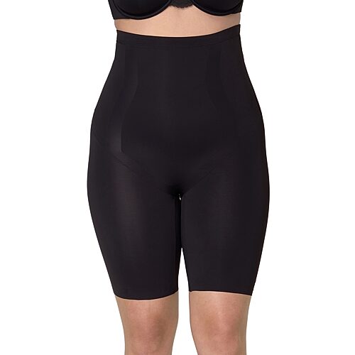 Bali Tummy Panel Thigh Slimmers Dfs201  Medium  Black