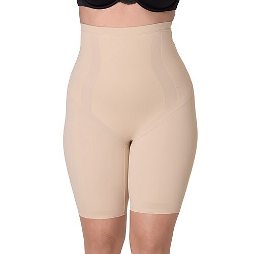 Bali Tummy Panel Thigh Slimmers Dfs201  Large  Beige