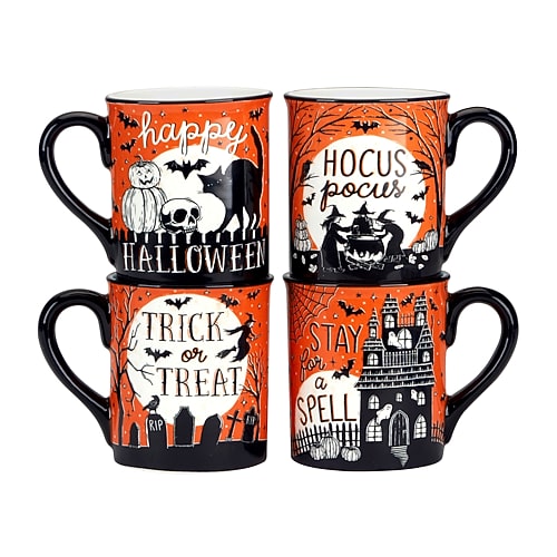 Click here for Certified International Hocus Pocus 4-pc. Coffee M... prices
