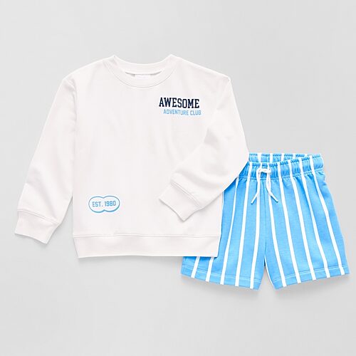 Click here for Okie Dokie Toddler & Little Boys 2-pc. Short Set... prices