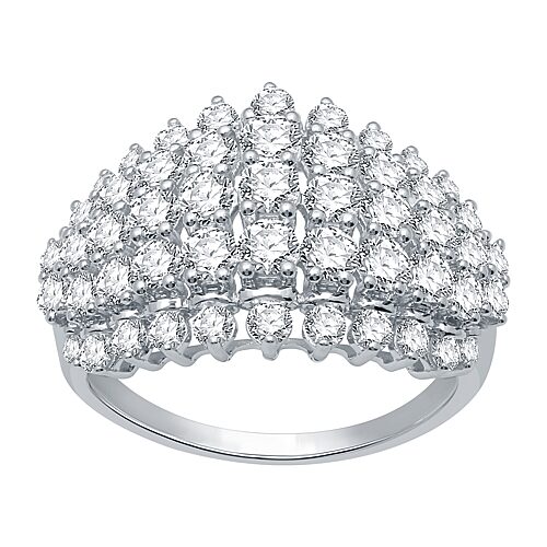 Click here for Womens 2 CT. T.W. Natural White Diamond 10K Gold C... prices