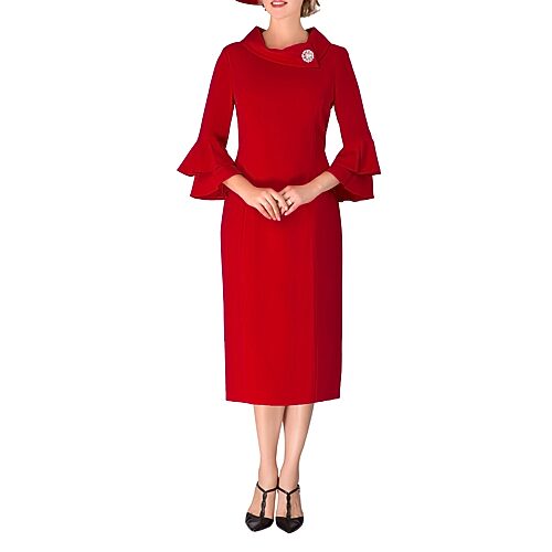 Click here for Giovanna Signature 3/4 Sleeve Shift Dress - Plus... prices