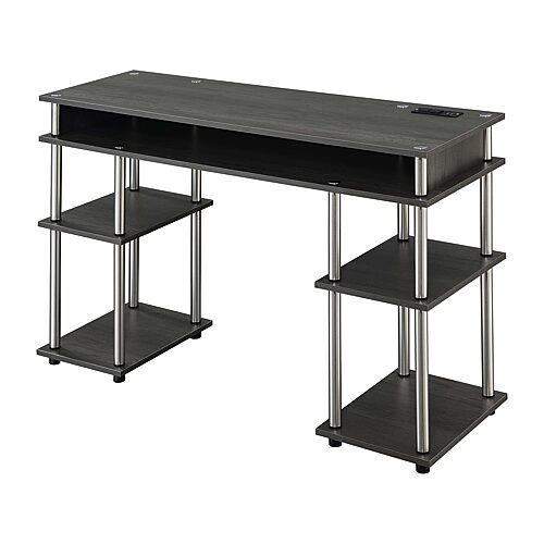 Click here for Designs 2 Go Desk with Charging Station  One Size... prices