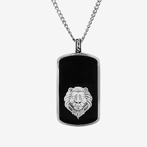 Click here for Lion Mens Diamond Accent Simulated White Cubic Zir... prices