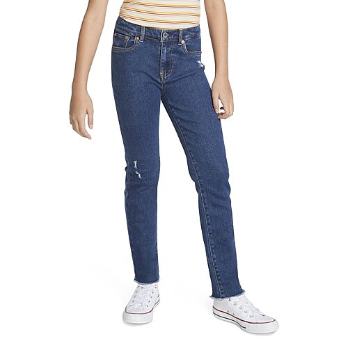 Click here for Levis Big Kid Girls Straight Leg Jean  8  Blue prices