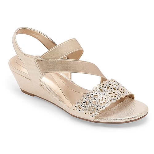 Click here for east 5th Womens Gladie Wedge Sandals  7 Medium  Ye... prices