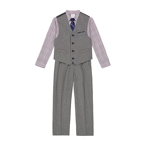 Click here for Van Heusen Little & Big Kid Boys 4-pc. Suit Set  4... prices