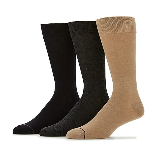 Click here for Stafford Super Soft Lux Mens 3 Pair Crew Socks  10... prices